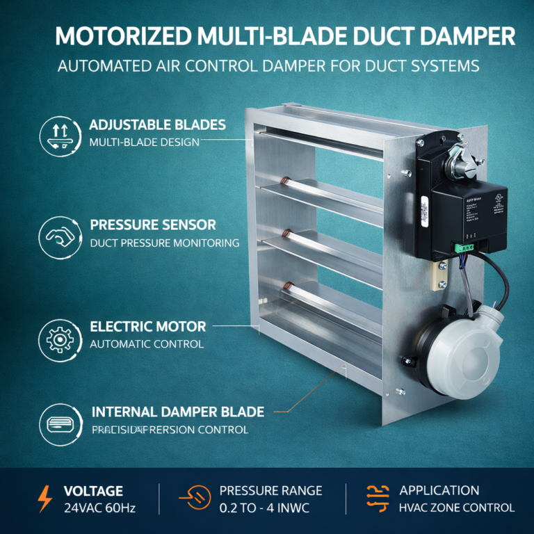 Types of HVAC Dampers Explained (Complete Guide for 2026)