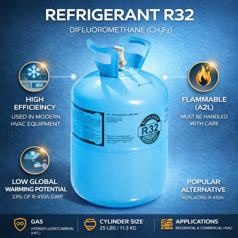 A Complete Guide to HVAC Refrigerants: Types, Uses & Future