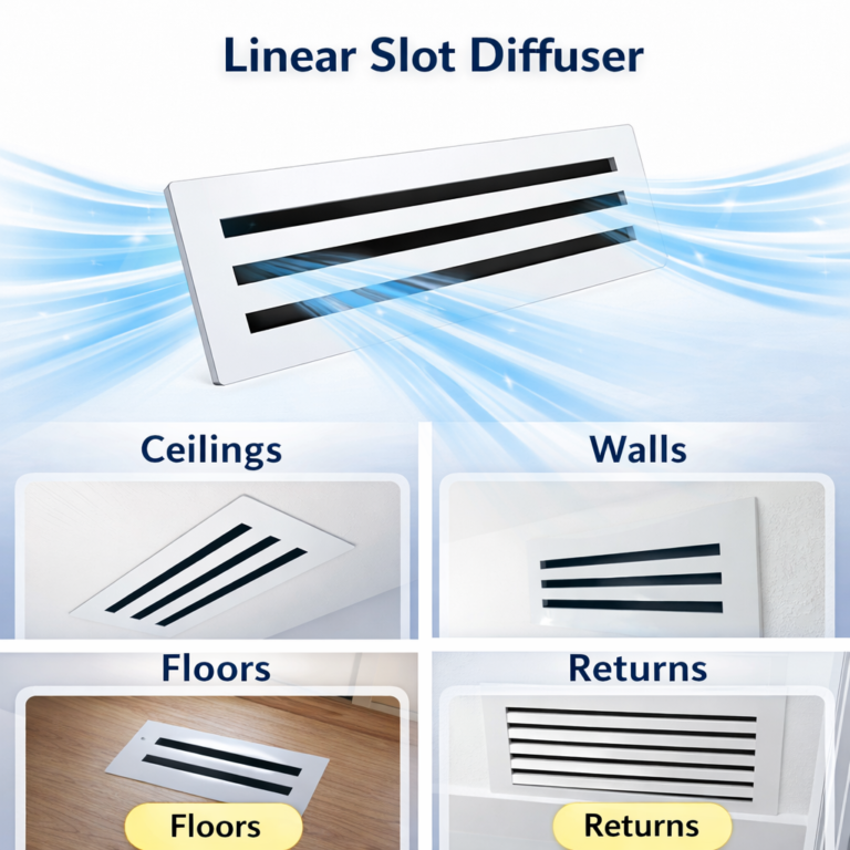 Top 9 HVAC Diffuser Sizing Guide – CFM Chart & Selection