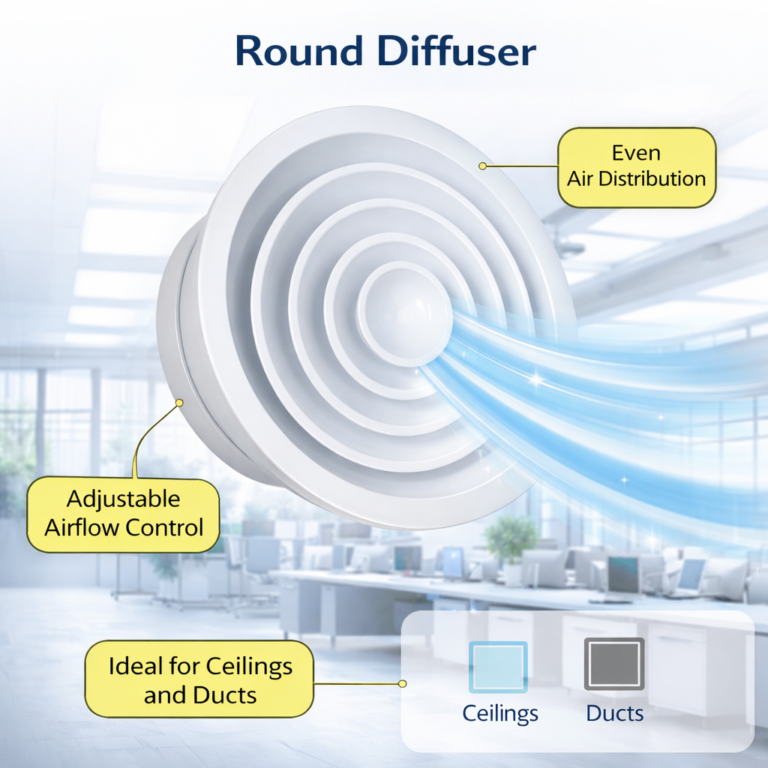 Top 9 HVAC Diffuser Sizing Guide – CFM Chart & Selection